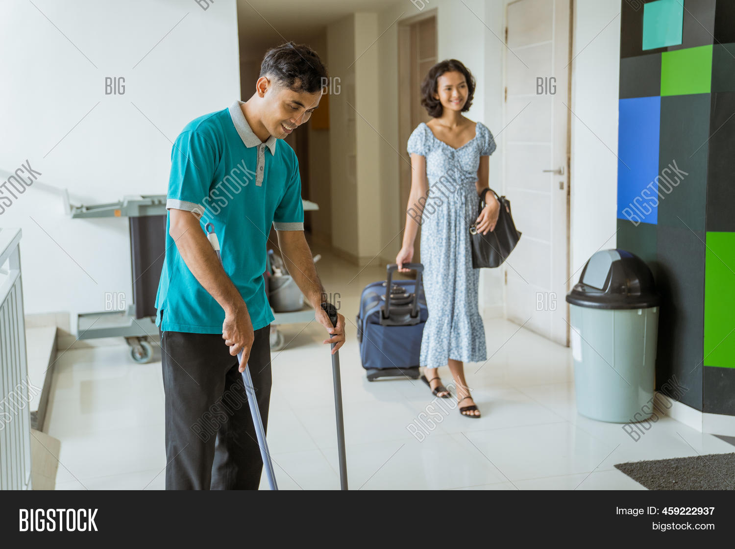 Janitor Wearing Image & Photo (Free Trial) | Bigstock