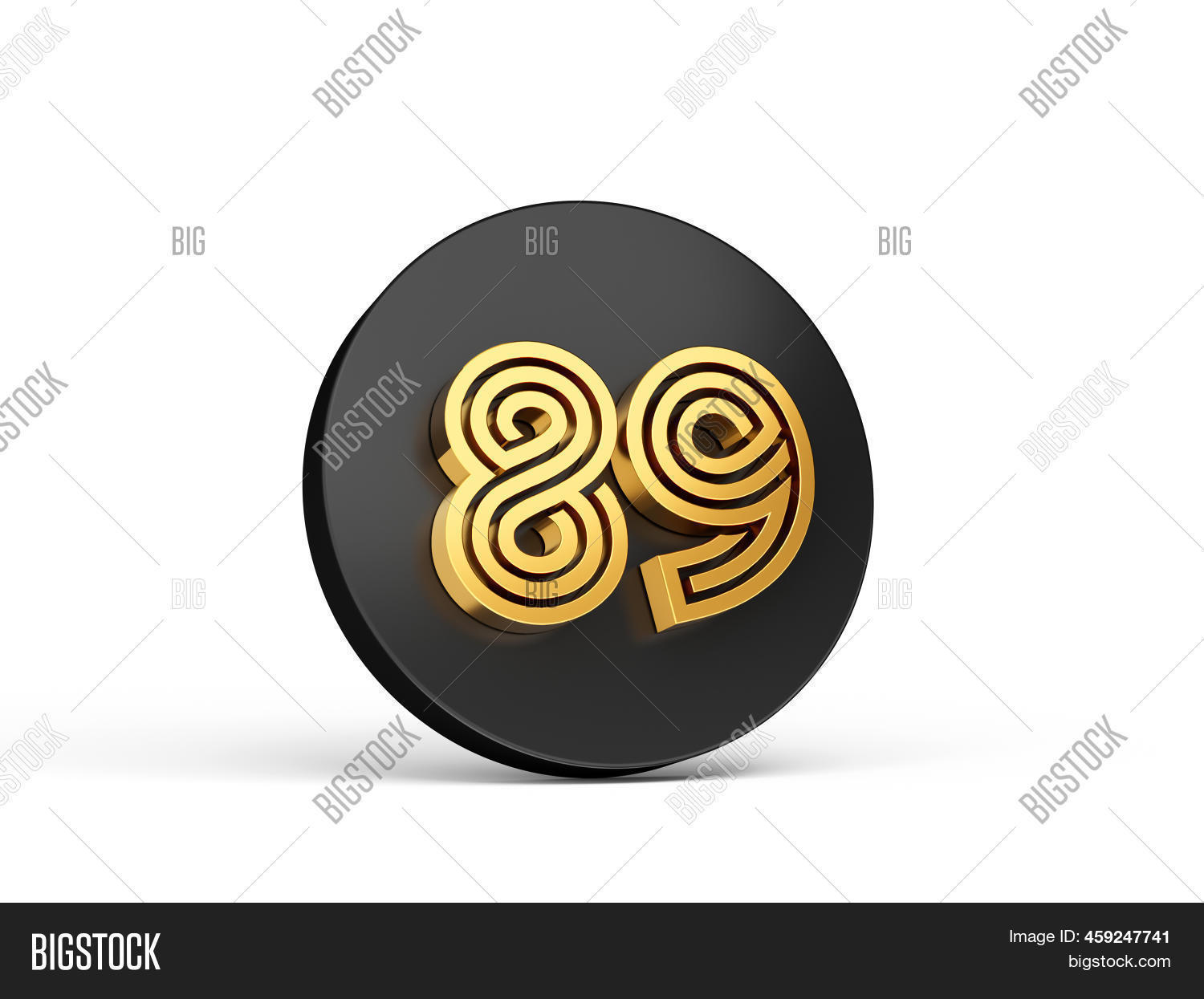 Royal Gold Modern Font Image & Photo (Free Trial) | Bigstock