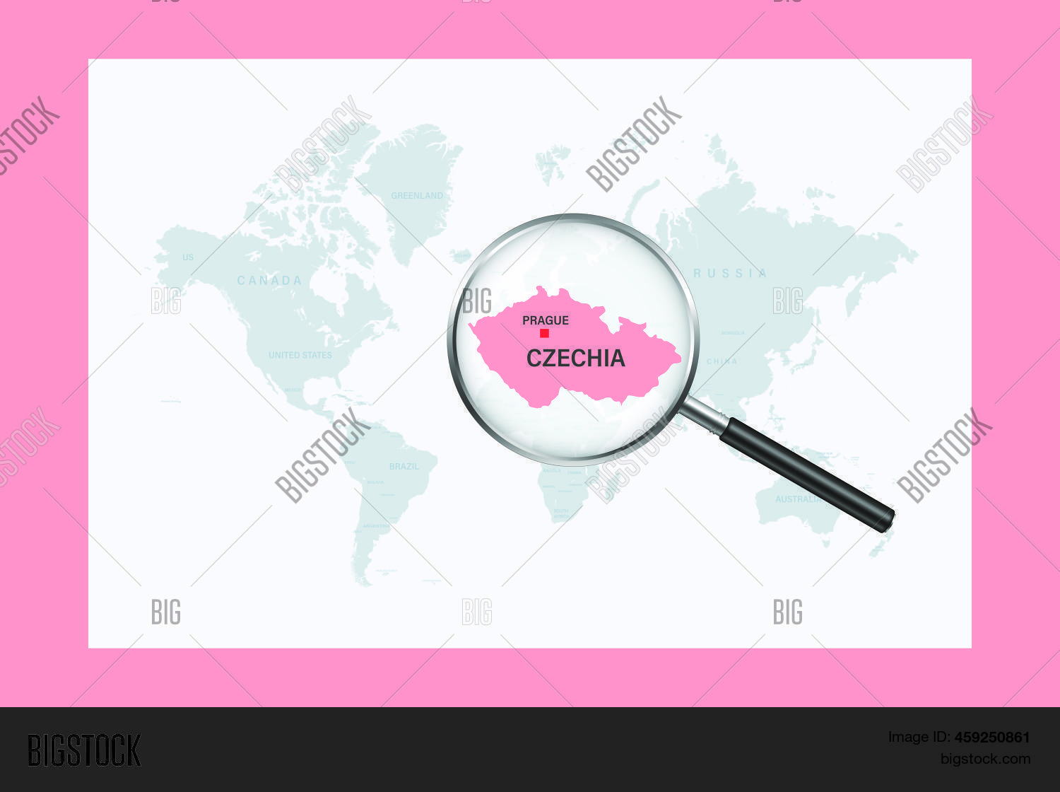 Map Czechia On Vector & Photo (Free Trial) | Bigstock