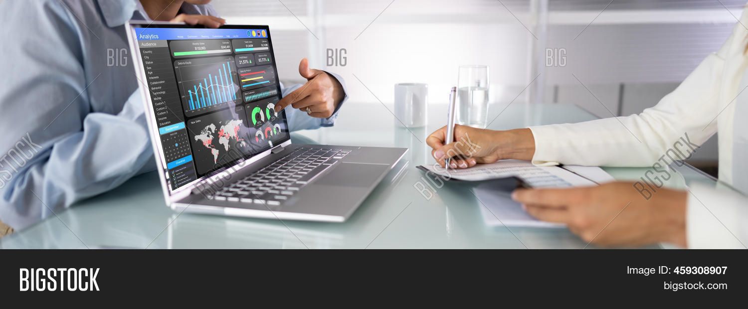 Data Analyst Using Image & Photo (Free Trial) | Bigstock