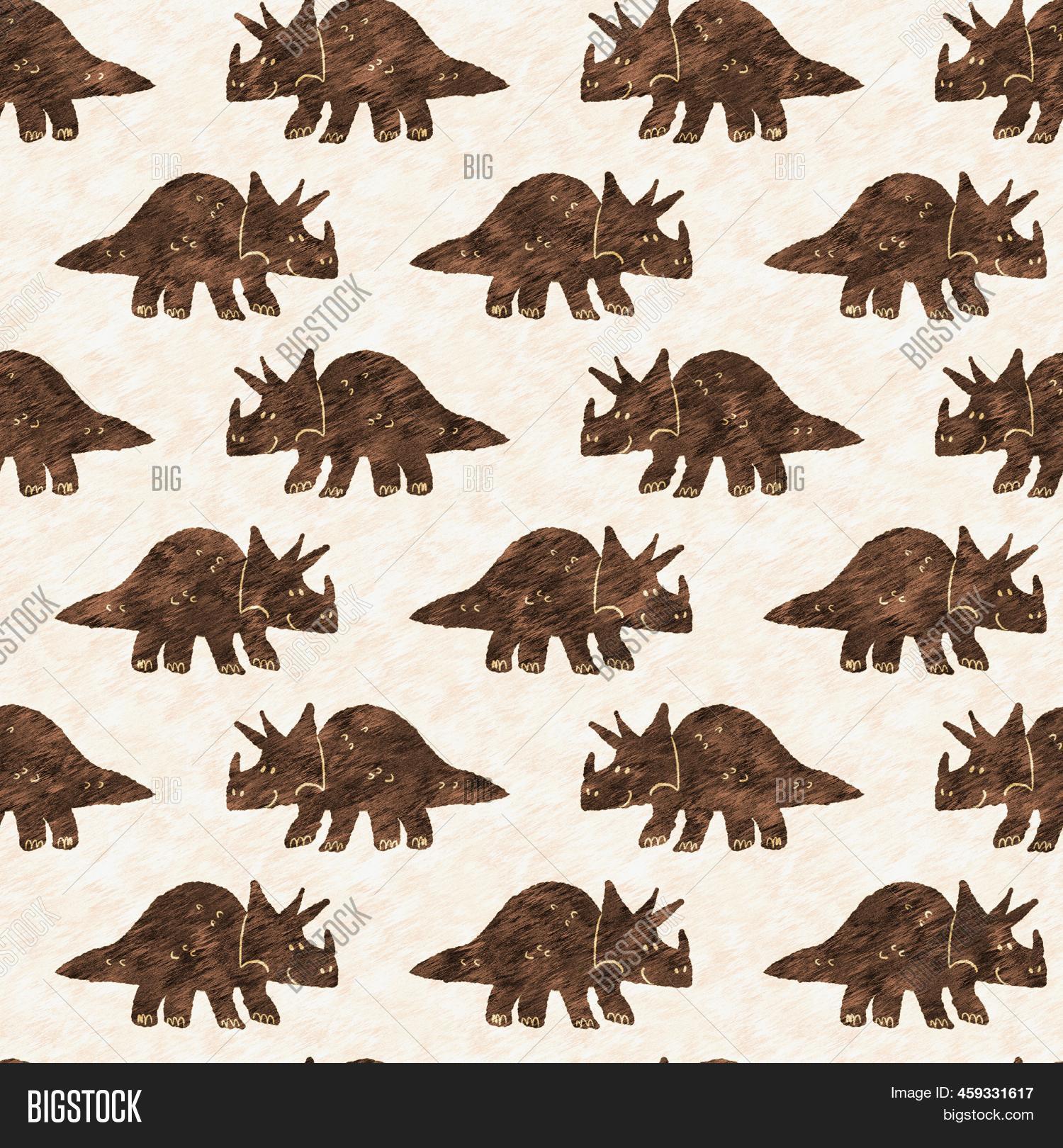 Hand Drawn Triceratops Image & Photo (Free Trial) | Bigstock