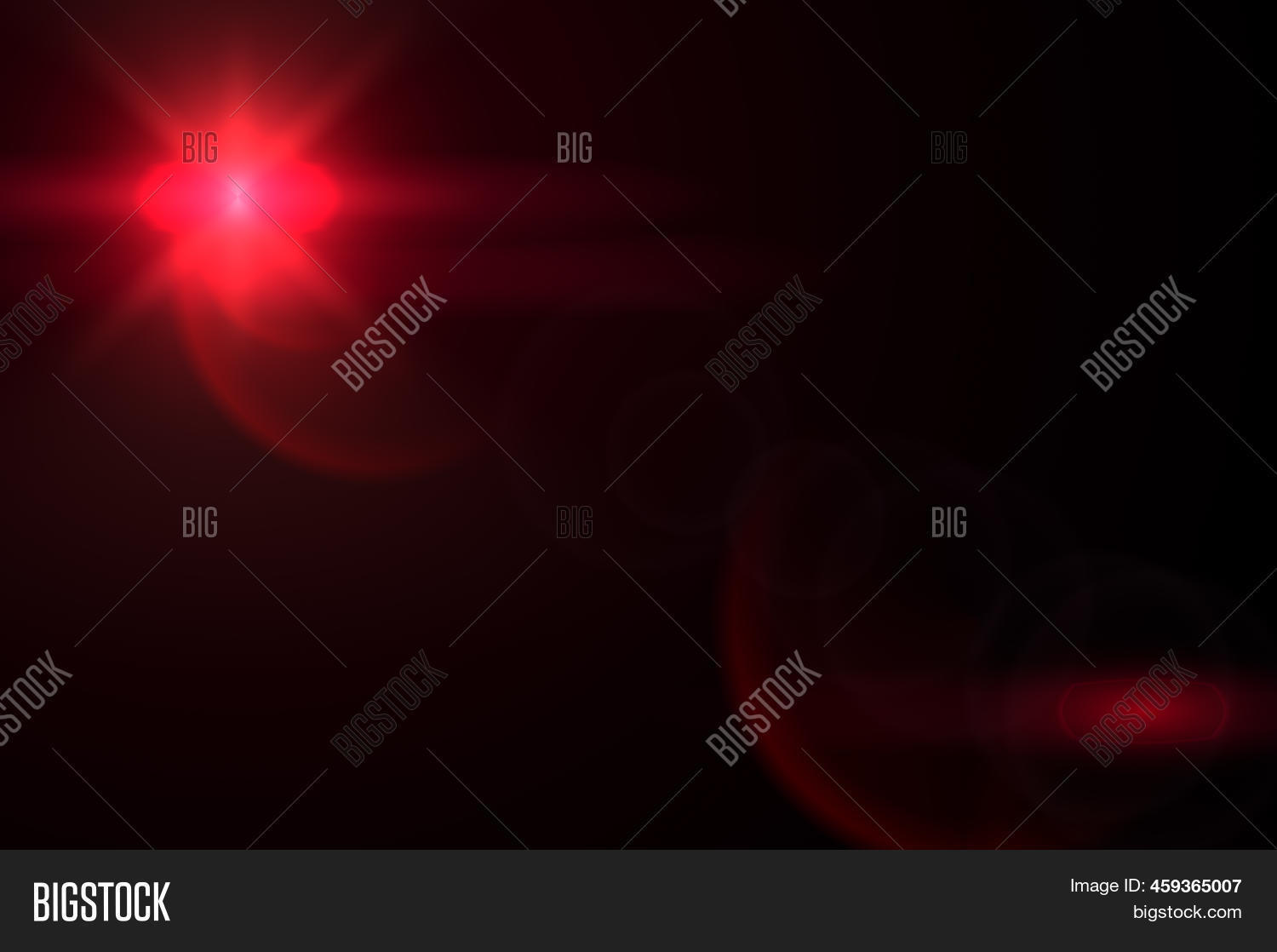 Red Rays Light Image & Photo (Free Trial) | Bigstock