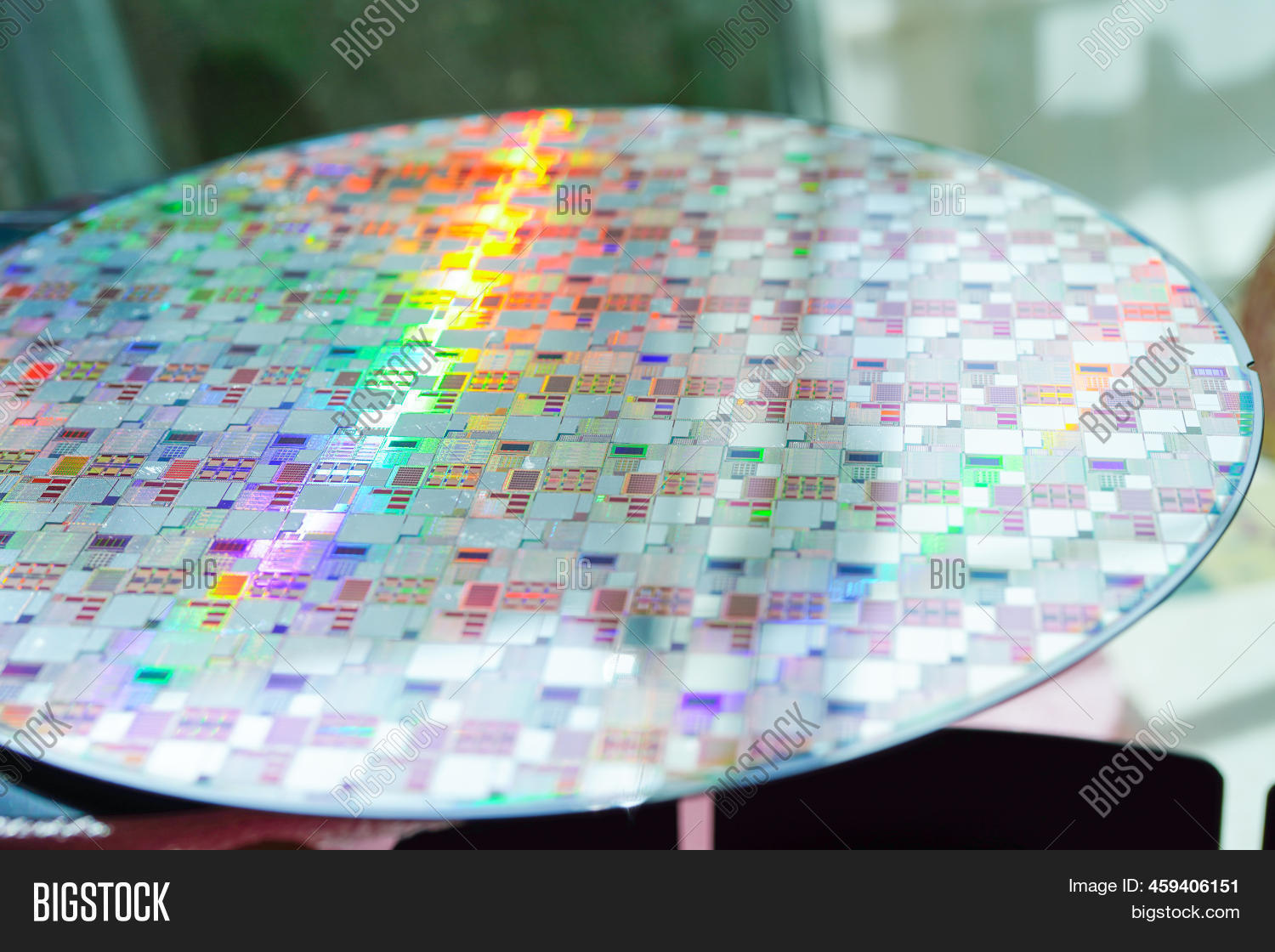 Silicon Wafer Image & Photo (Free Trial) | Bigstock