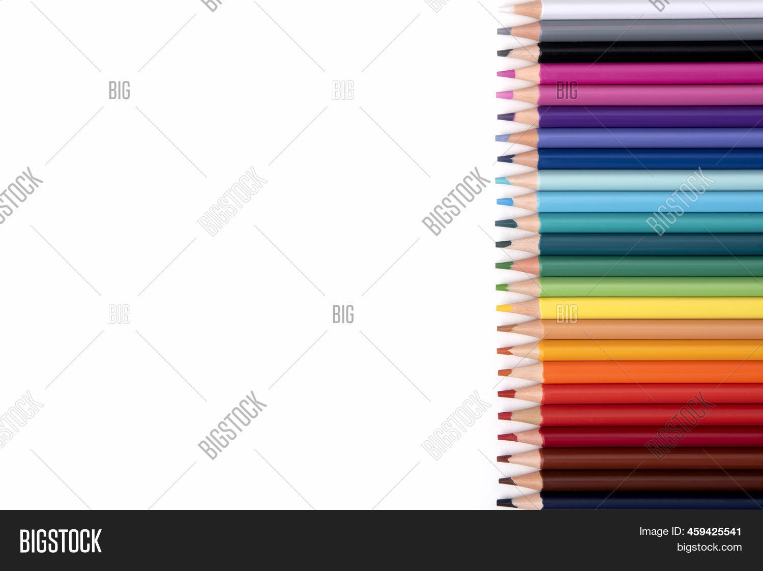 School Colored Pencils Image & Photo (Free Trial) | Bigstock
