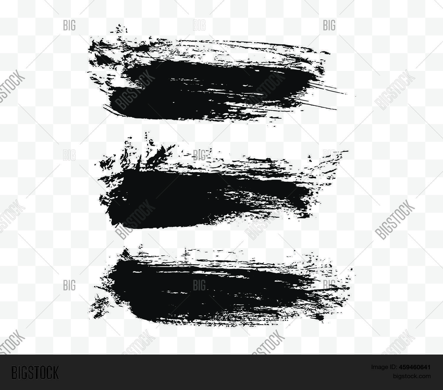Set Black Hand Drawn Vector & Photo (Free Trial) | Bigstock