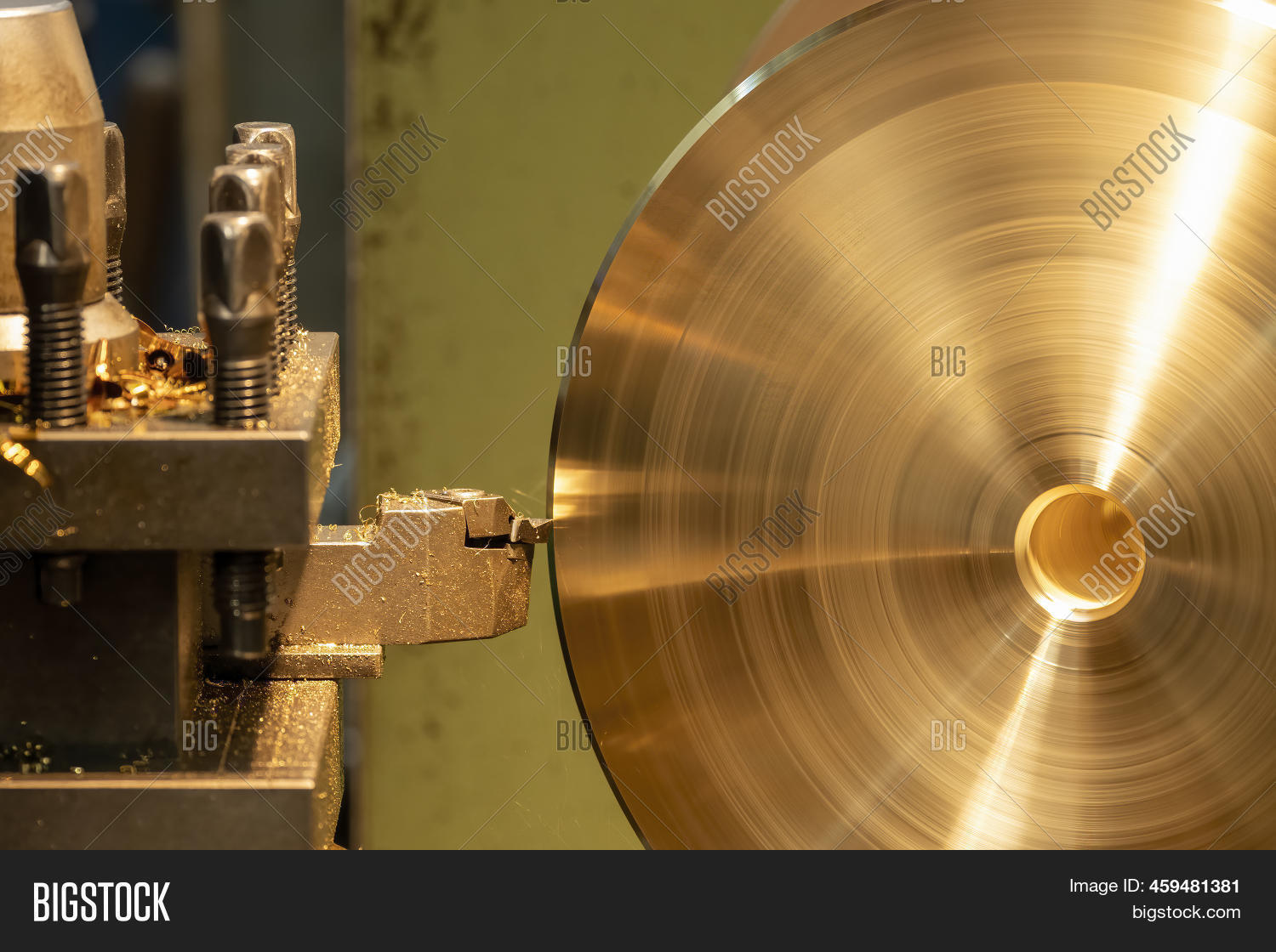 Lathe Machine Finish Image & Photo (Free Trial) | Bigstock