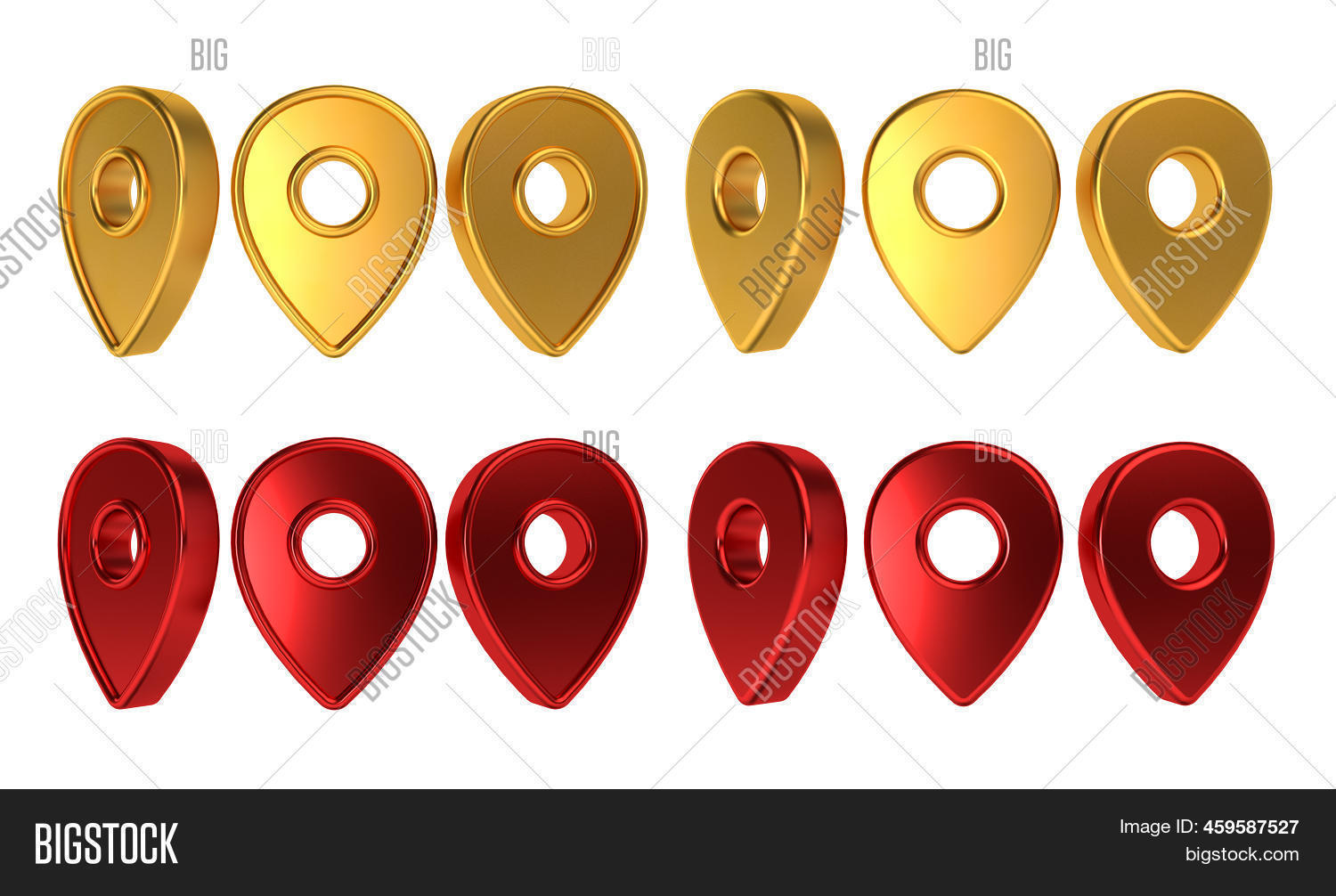 Set Location Symbols Image & Photo (Free Trial) | Bigstock