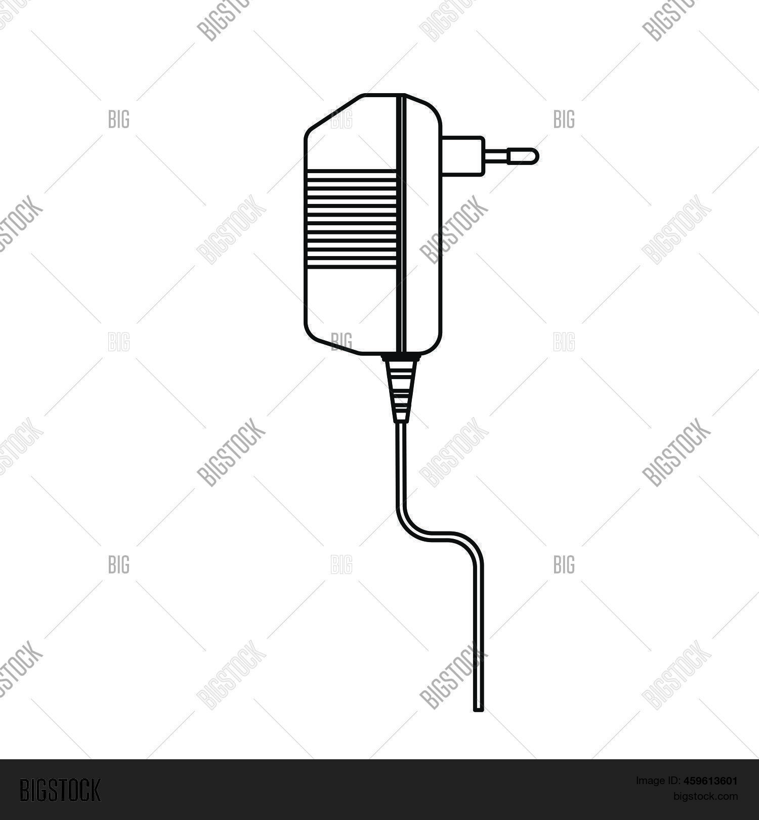 Electric Plug Vector Vector & Photo (Free Trial) | Bigstock