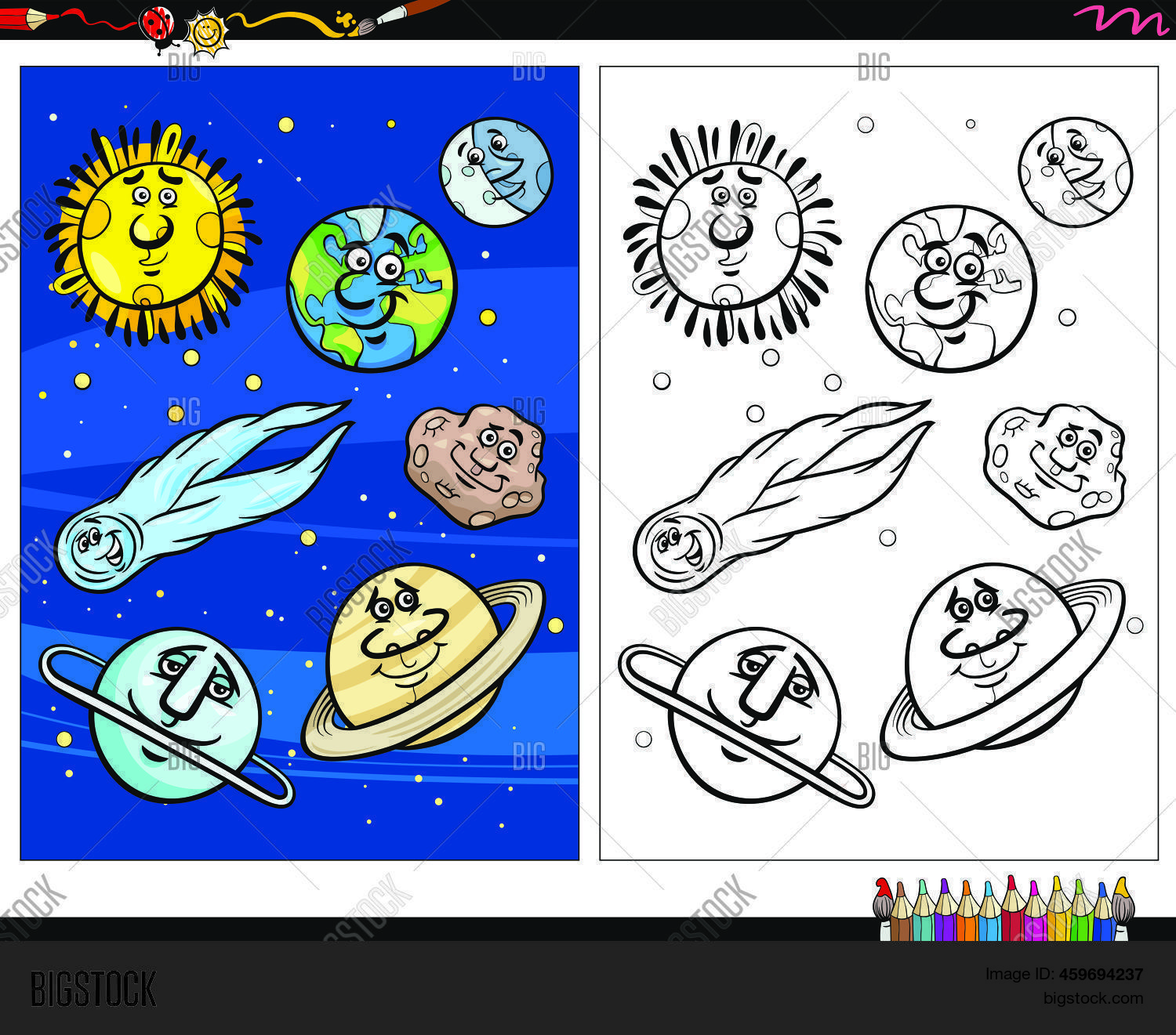 Cartoon Illustration Vector & Photo (Free Trial) | Bigstock