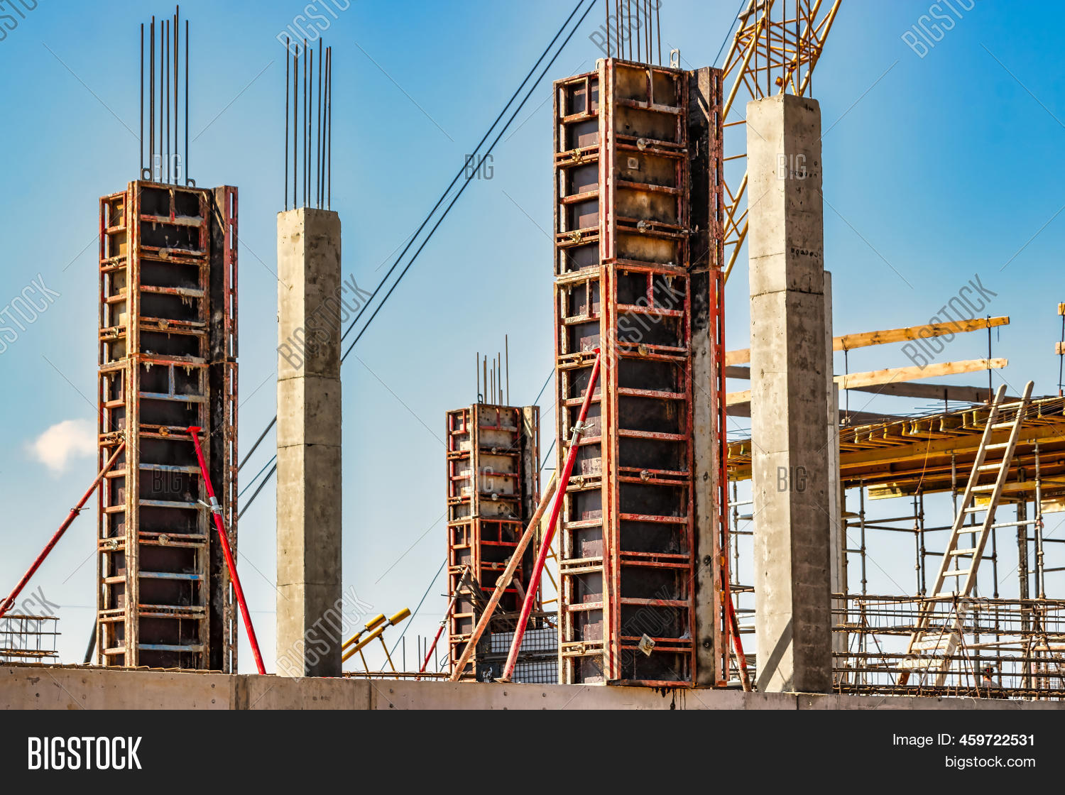 Formwork Pouring Image & Photo (Free Trial) | Bigstock
