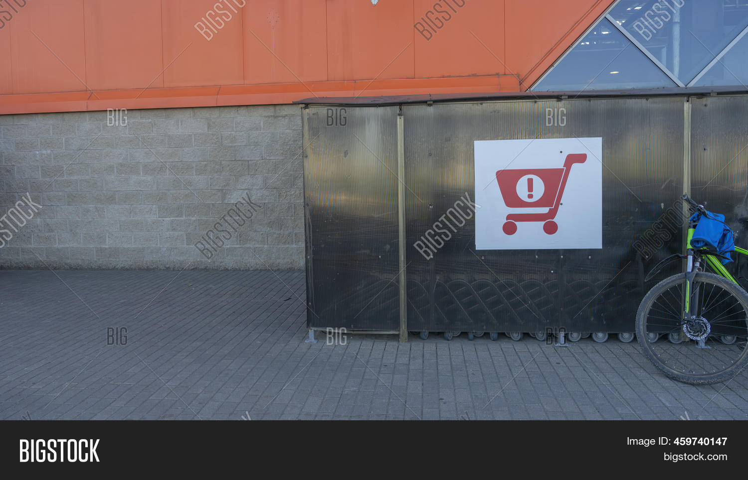 Sign Shopping Trolleys Image & Photo (Free Trial) | Bigstock