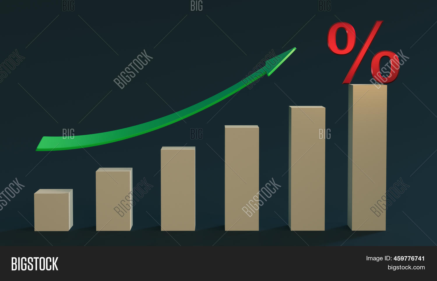 Growing Chart Charts Image & Photo (Free Trial) | Bigstock