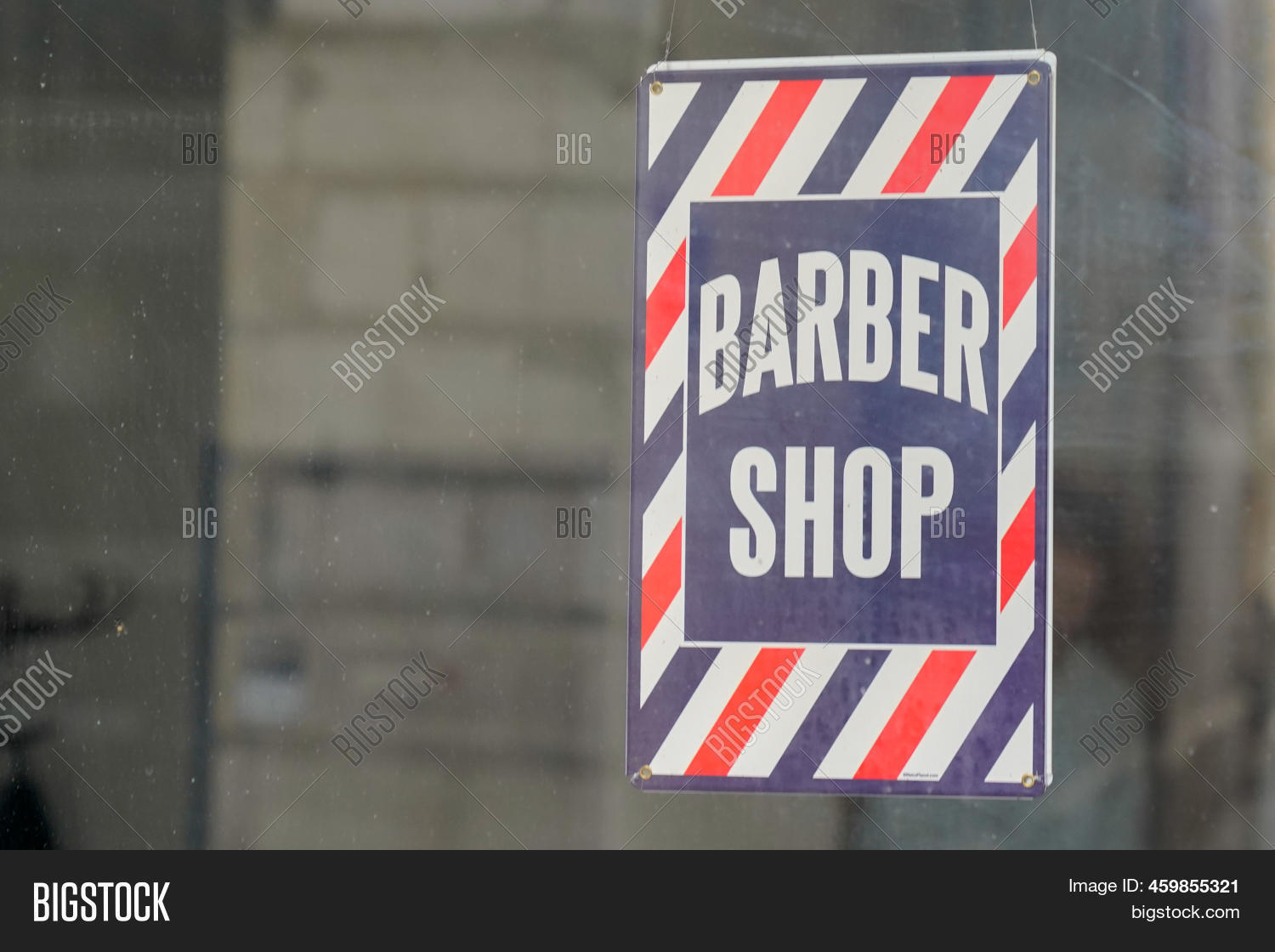 Barber Shop Text Sign Image & Photo (Free Trial) | Bigstock