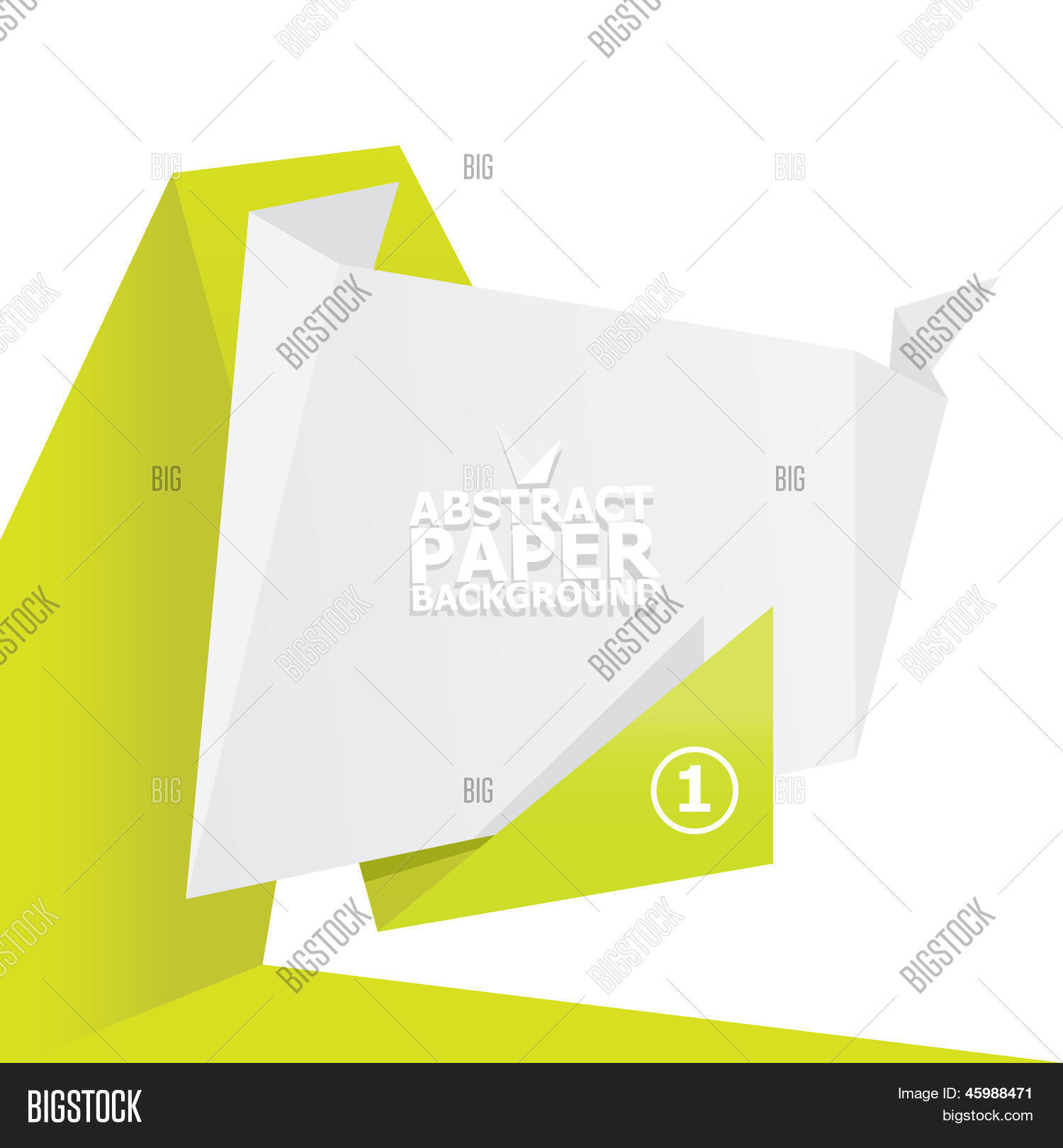 Abstract White Green Vector & Photo (Free Trial) | Bigstock