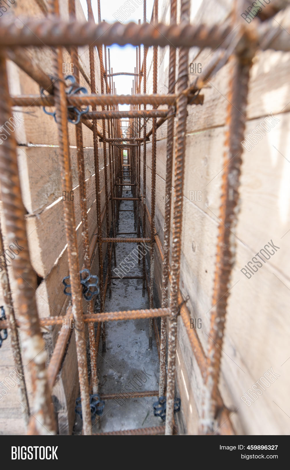 Tied Rebar Close- Image & Photo (Free Trial) | Bigstock