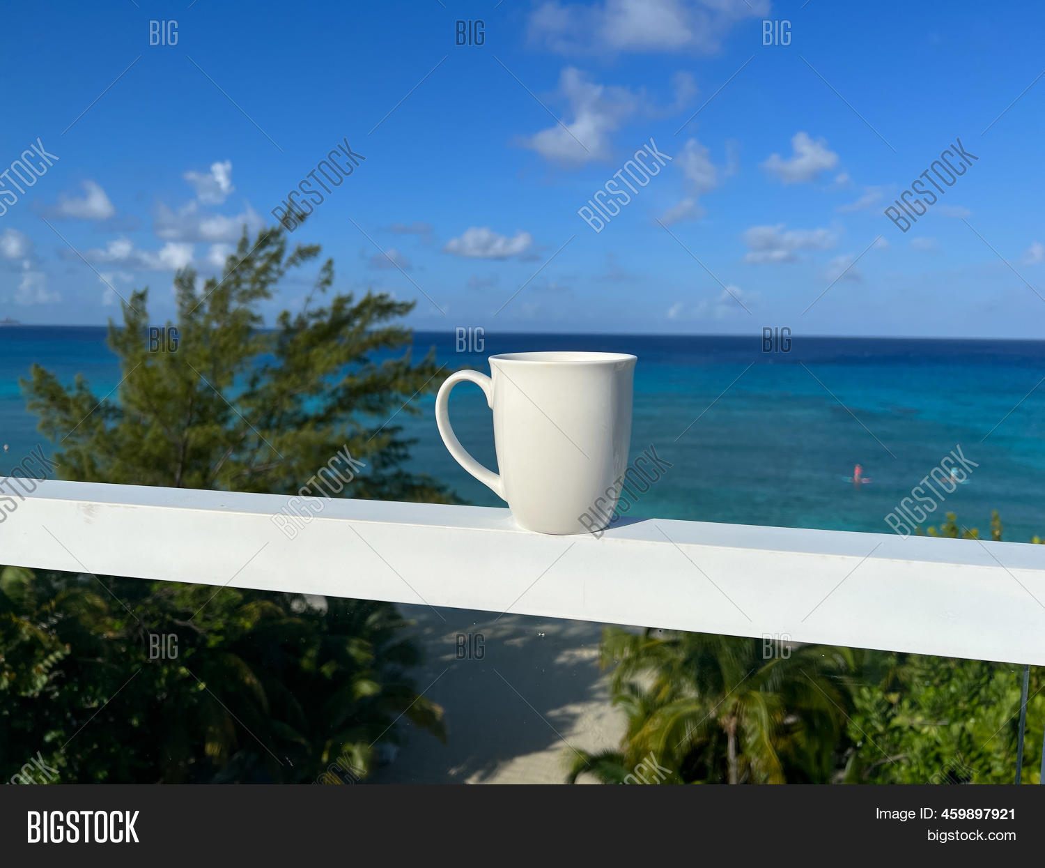 Coffee Cup Aerial View Image & Photo (Free Trial) | Bigstock