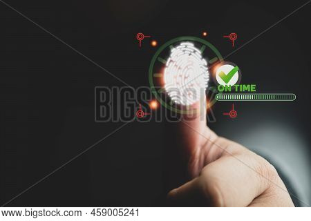Man Use Fingerprint Image & Photo (Free Trial) | Bigstock