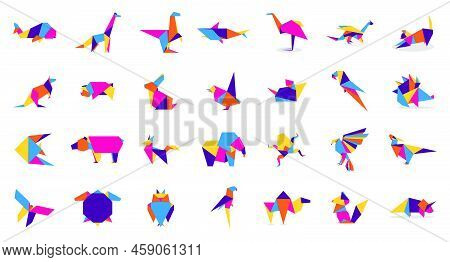 Animal Origami Vector & Photo (Free Trial) | Bigstock