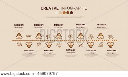 Timeline Infographics Vector & Photo (Free Trial) | Bigstock