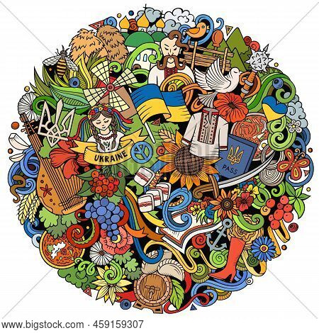 Ukraine Cartoon Vector & Photo (Free Trial) | Bigstock