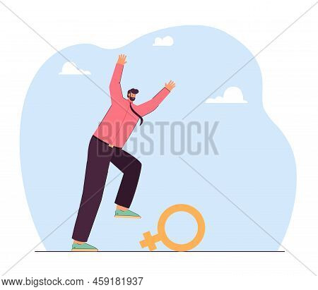 Cartoon Man Stomping Vector & Photo (Free Trial) | Bigstock