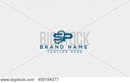 Sp Logo Design Vector & Photo (Free Trial) | Bigstock
