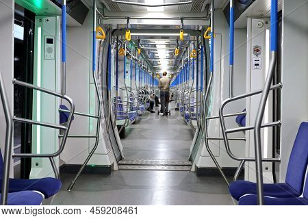 Subway Car Interior. Image & Photo (Free Trial) | Bigstock