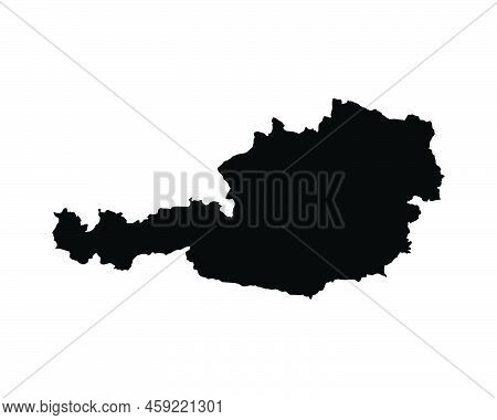 Austria Map. Austrian Vector & Photo (Free Trial) | Bigstock