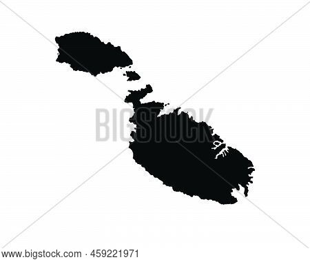 Malta Map. Maltese Vector & Photo (Free Trial) | Bigstock
