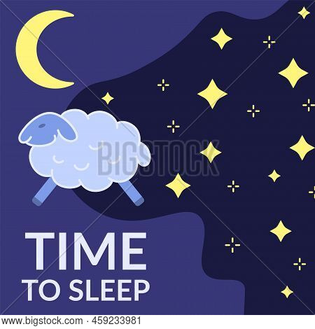 Time Sleep Banner Vector & Photo (Free Trial) | Bigstock