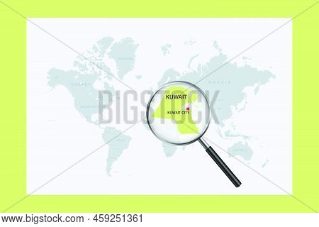 Map Kuwait On Vector & Photo (Free Trial) | Bigstock