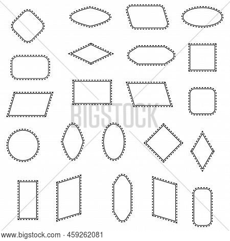 Edge Frame. Frame Set Vector & Photo (Free Trial) | Bigstock