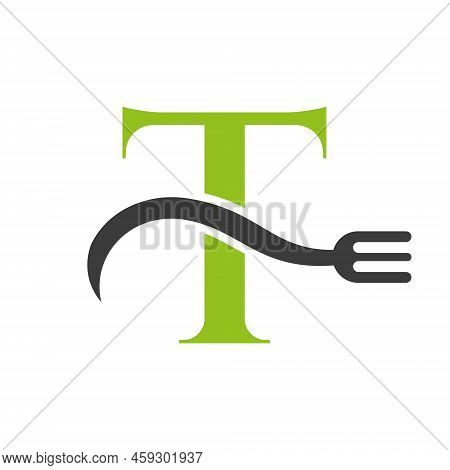 Letter T Restaurant Vector & Photo (Free Trial) | Bigstock