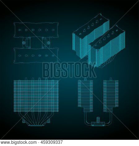 Vector y foto Tower Type Cpu (prueba gratis) | Bigstock