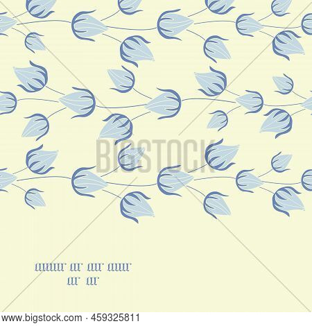 Blue Flowers Buds Vector & Photo (Free Trial) | Bigstock