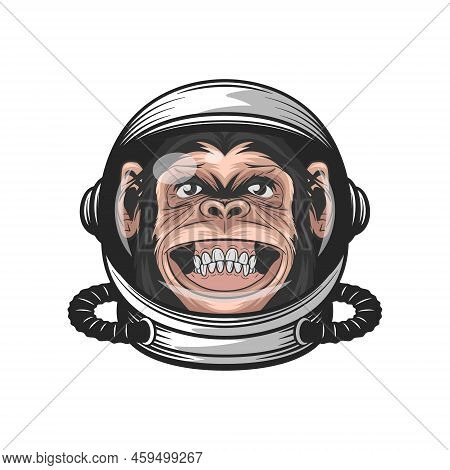 Monkey Astronaut Tattoo