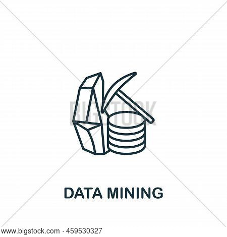 Data Mining Icon. Vector & Photo (Free Trial) | Bigstock