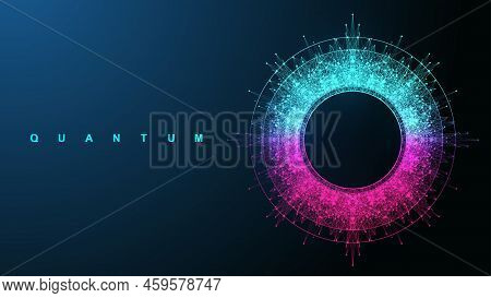 Quantum Computing Vector & Photo (Free Trial) | Bigstock