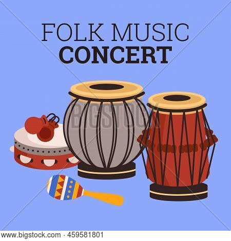 Folk Music Festival Vector & Photo (Free Trial) | Bigstock