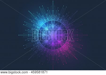 Quantum Computing Vector & Photo (Free Trial) | Bigstock