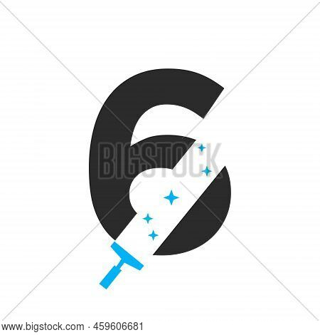 Letter 6 House Vector & Photo (Free Trial) | Bigstock