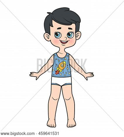 Cute Cartoon Brunette Vector & Photo (Free Trial) | Bigstock