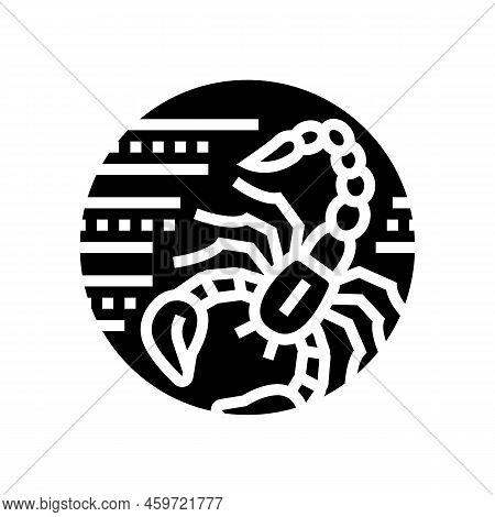 Scorpion Zodiac Glyph Vector & Photo (Free Trial) | Bigstock