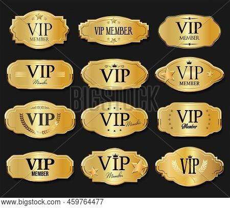 Collection Golden Vip Vector & Photo (Free Trial) | Bigstock