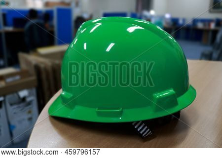 Green Safety Helmet Image & Photo (Free Trial) | Bigstock