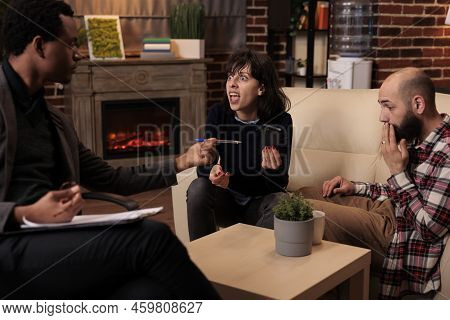 Woman Accusing Husband Image & Photo (Free Trial) | Bigstock