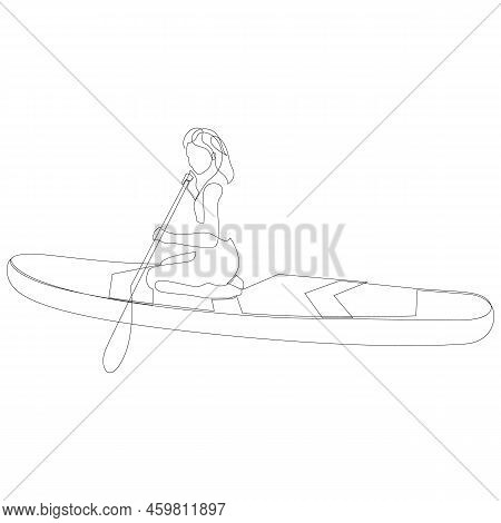 Continuous One Line Vector & Photo (Free Trial) | Bigstock