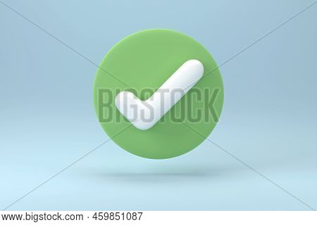 Check Symbol Circle. Image & Photo (Free Trial) | Bigstock