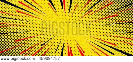 Abstract Comic Zoom Vector & Photo (Free Trial) | Bigstock