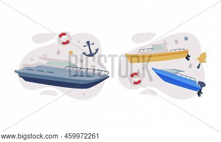 Sea Water Transport Vector & Photo (Free Trial) | Bigstock